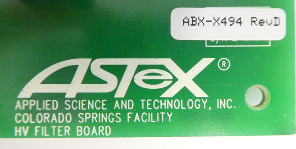 Astex ABX-X494 IPS Generator HV Filter Power Supply PCB Assembly Worki ...
