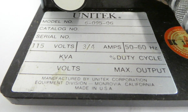 Unitek 6-095-06 Wire Bond Pull Tester Module MicroPull III Working Sur ...
