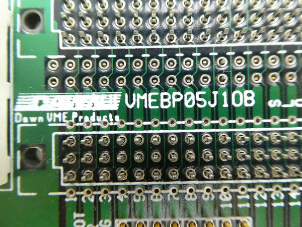 Dawn VMEBP05J1OB Backplane VME Board PCB Lam Research FPD Continuum Sp ...
