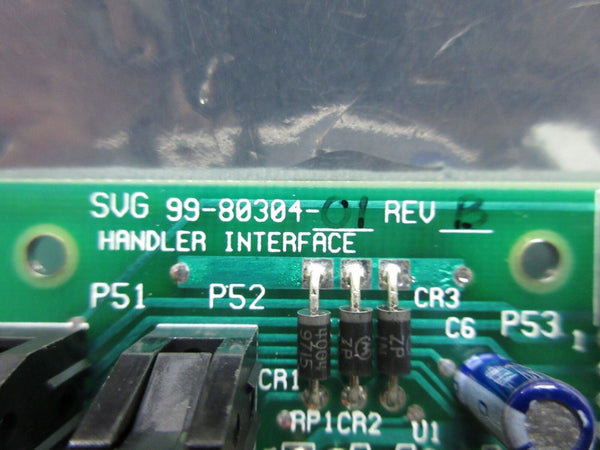 SVG Silicon Valley Group 99-80304-01 Handler Interface Board PCB Rev ...