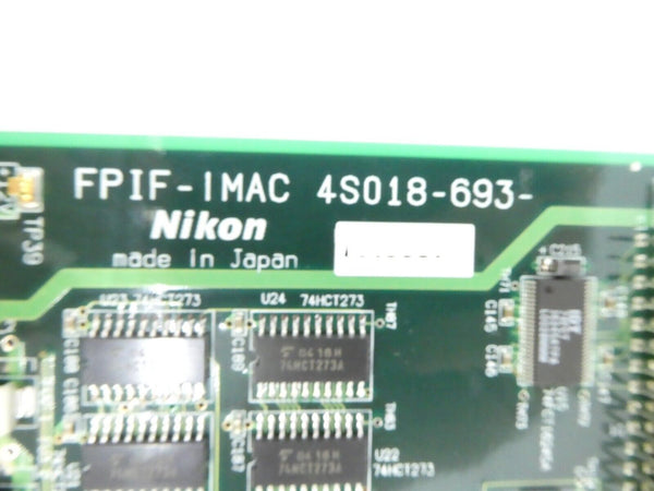 Nikon 4S018-693 FPIF-IMAC VME PCB Card NSR-S307E DUV Scanning System W ...