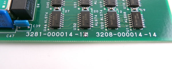 TEL Tokyo Electron 3281-000014-16 Processor VME PCB Card TVB3102-1/SIO ...