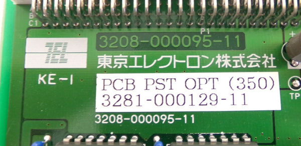 TEL Tokyo Electron 3281-000129-11 Processor VME PCB Card PST-OPT (350 ...