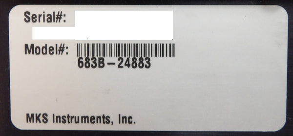 MKS Instruments 683B-24883 Exhaust Throttle Control Valve Type 683 Wor ...