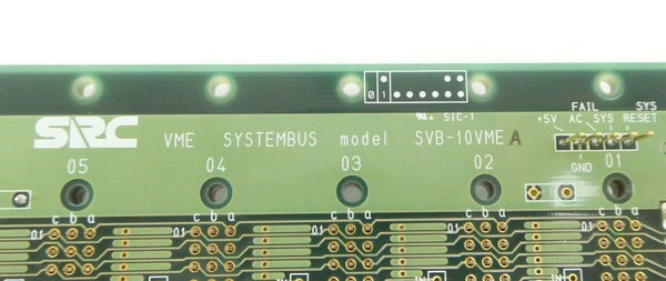 SRC SVB-10VME VME Card Backplane SYSTEMBUS PCB SVB-10VMEA Rudolph F30 ...