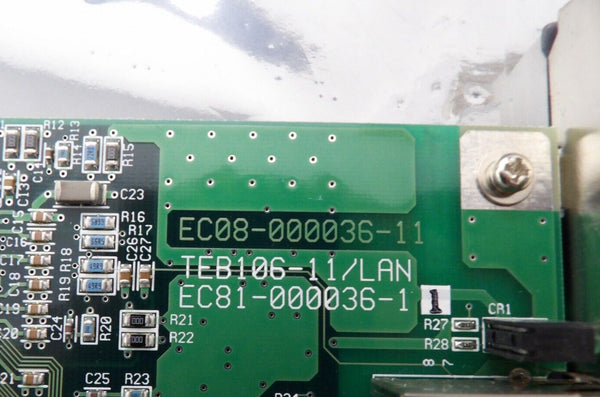 TEL Tokyo Electron EC81-000036-11 PCB Card TEB106-11/LAN ACT8 Working ...