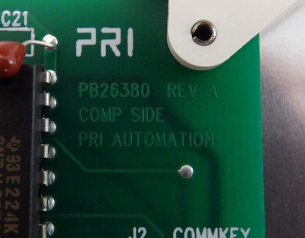 PRI Automation BM26380 Keyboard & Slave Control PCB Card PB26380 Brook ...