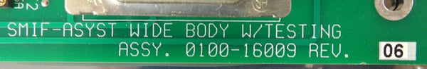 AMAT Applied Materials 0100-16009 Smif-Asyst Wide Body W/Testing PCB W ...