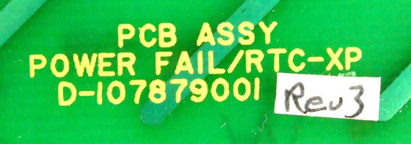 Varian D-107879001 Power Fail/RTC-XP PCB Rev 3 Card New Surplus ...