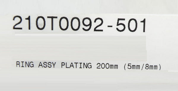 Semitool 210T0092 200mm Plating Ring Assembly 5mm/8mm New Surplus ...