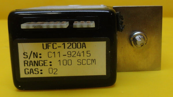 Unit Instruments UFC-1200A Mass Flow Controller MFC 100 SCCM O2 Used W ...