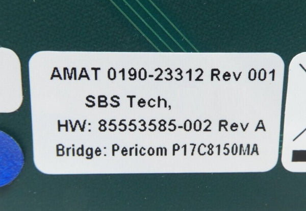 SBS Technologies 85553585-002 CompactPCI PCB Card AMAT 0190-23312 Work ...