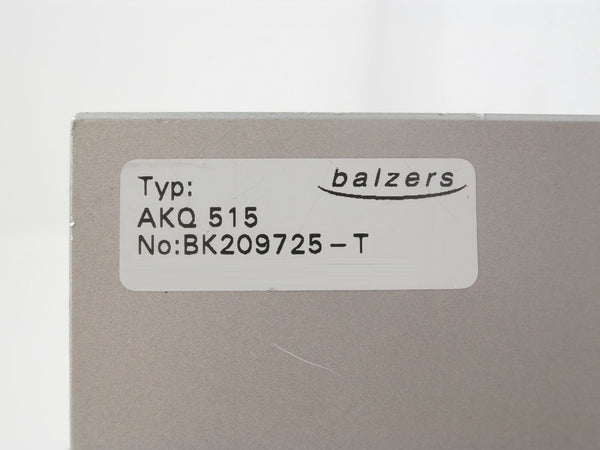 Umicore 0483428 Copper Cu 99.995% Sputtering Target AKQ515 Balzers BK2 ...