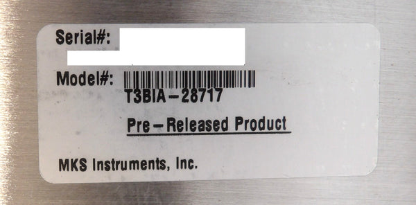 MKS Instruments T3BIA-28717 High Speed Exhaust Throttle Valve Type T3B ...