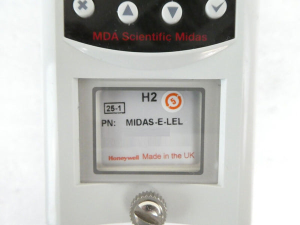 Honeywell MIDAS-E-LEL H2 Gas Monitoring Detector MDA Scientific Workin ...