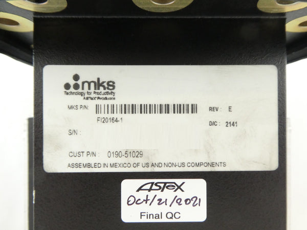 MKS Instruments FI20164-1 Precision Power Detector Module ASTeX 0190-5 ...
