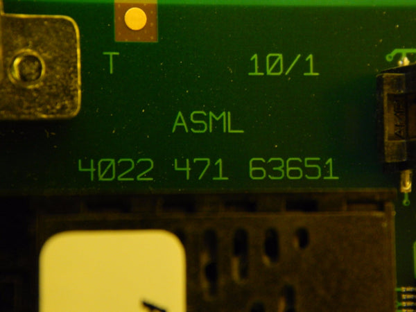 ASML 4022.471.6363 Fiber Optic Processor VME PCB Card 4022.471.63651 W ...
