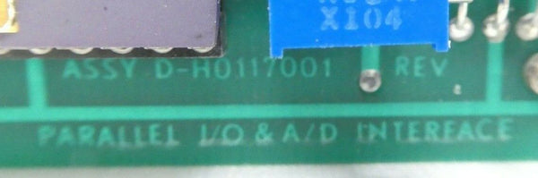 Varian Semiconductor VSEA D-H0117001 Parallel I/O Interface PCB H01170 ...