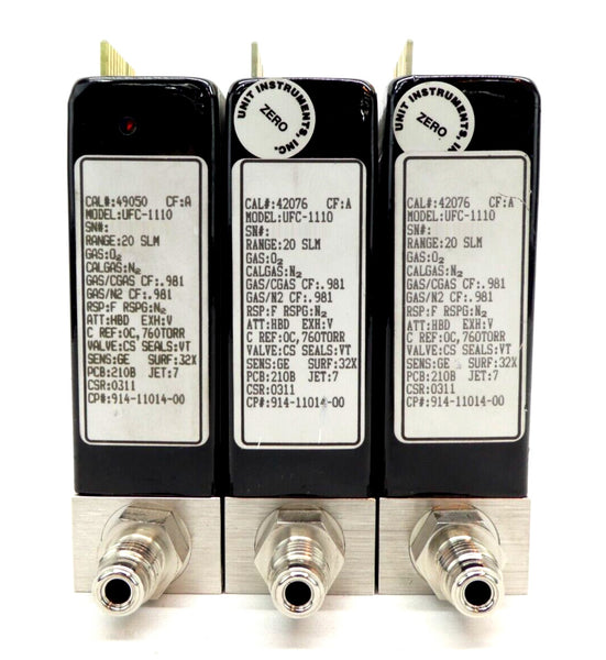 UNIT Instruments UFC-1110A Mass Flow Controller MFC UFC-1110 20 SLM O2 ...