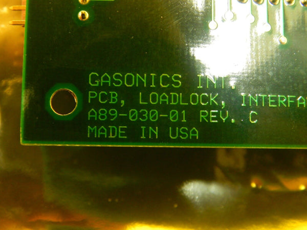 GaSonics 90-2608 PCA Loadlock Interface PCB Board Rev. C A-2000LL Used ...