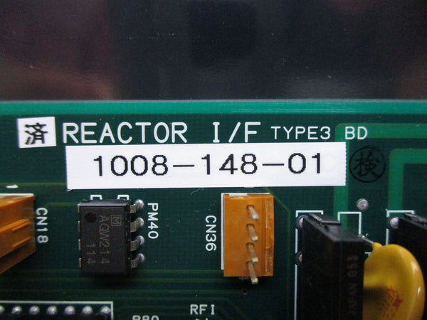 ASM Advanced Semiconductor Materials 1008-148-01 Reactor I/F Type 3 PC ...