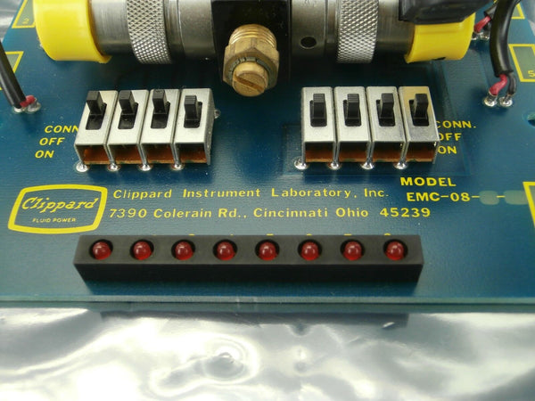 Clippard Instrument Laboratory EMC-08 8-Port Pneumatic Control Board P ...