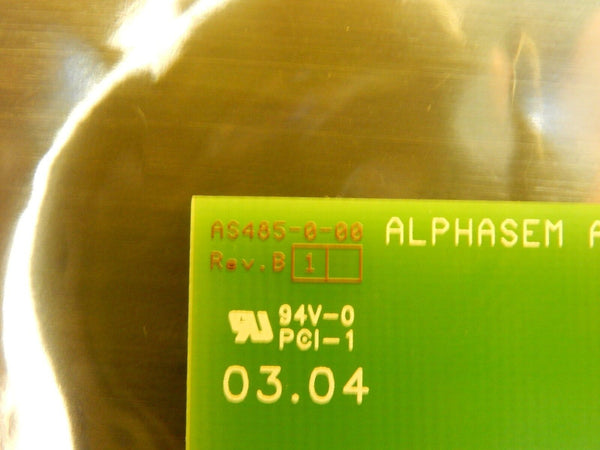 Alphasem AG AS485-0-02 Interface Board PCB AS485-0 Used Working ...